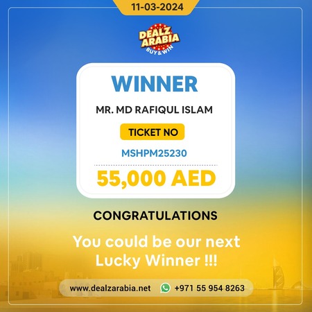Dealz Arabia | Our Lucky Winners